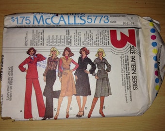 Simplicity 7173 Sewing Pattern 1960s Misses Jiffy by SplashOfLuv