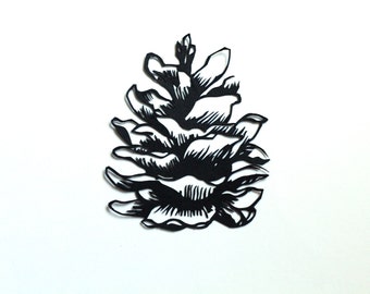 Unique pine cone cut related items | Etsy