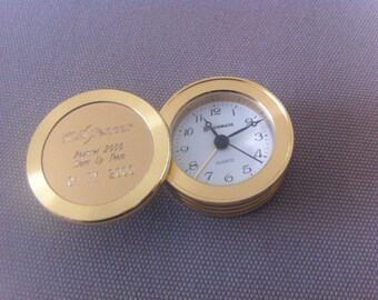 Travel alarm clock | Etsy