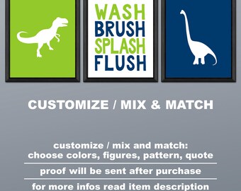 Dinosaur bathroom | Etsy