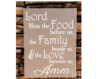 Dinner prayer | Etsy