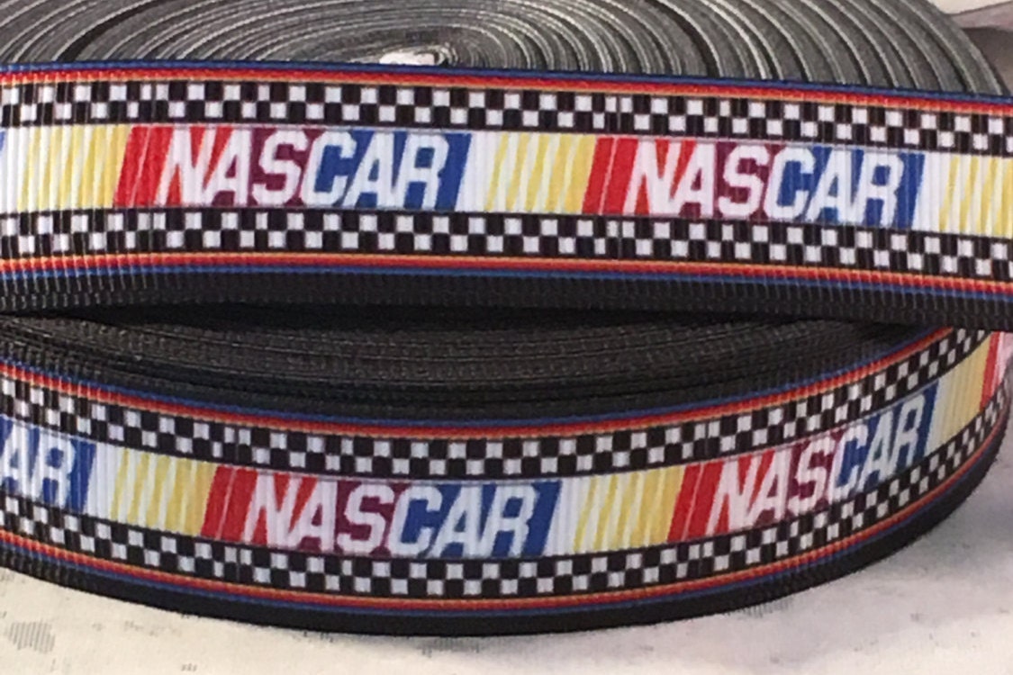 Nascar Ribbon Nascar Racing Ribbon 7/8 Grosgrain