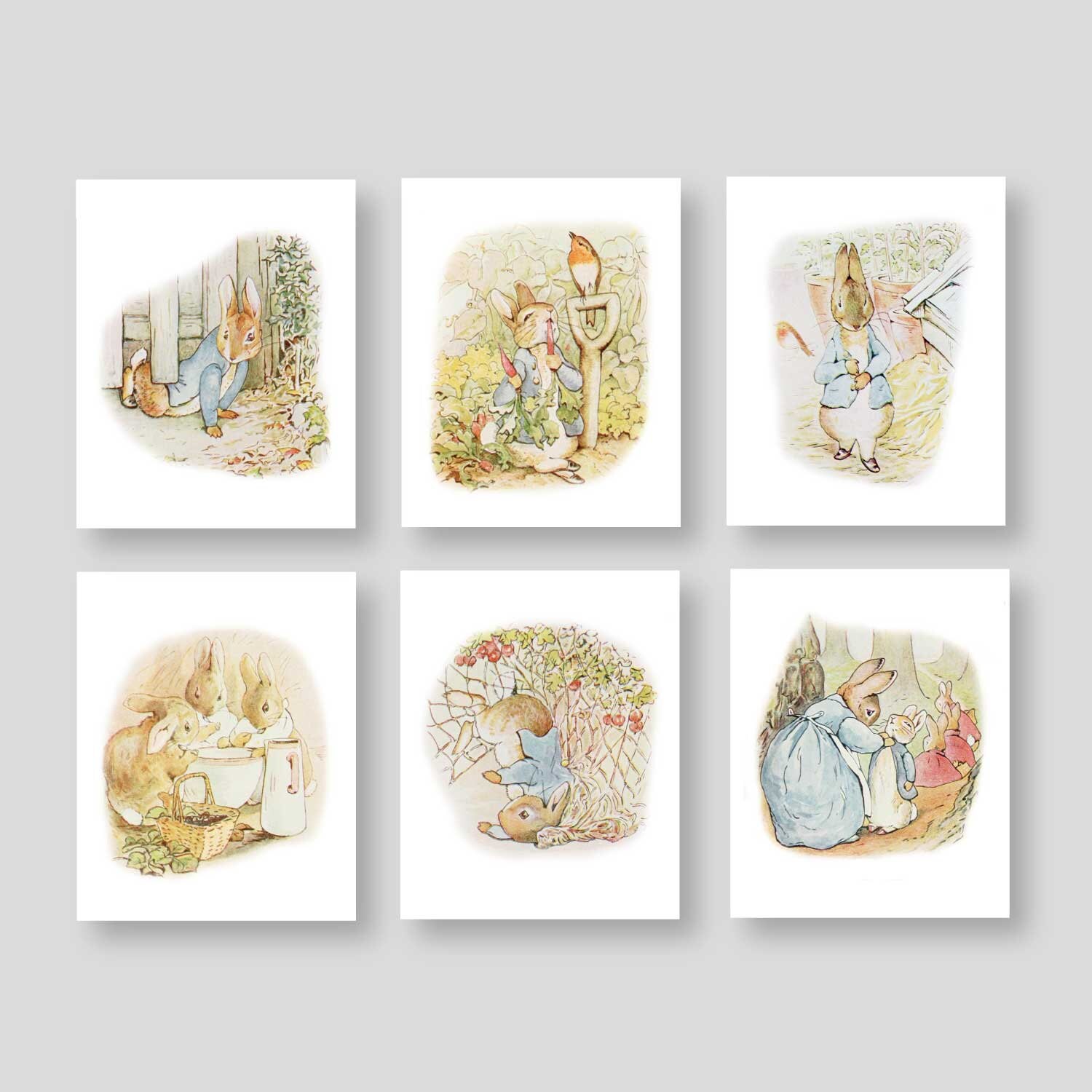 PETER RABBIT Wall Art Peter Rabbit Prints Boy Nursery Decor