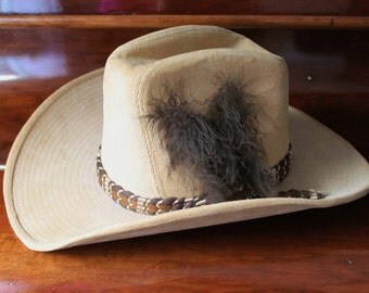Cowboy hat feathers | Etsy