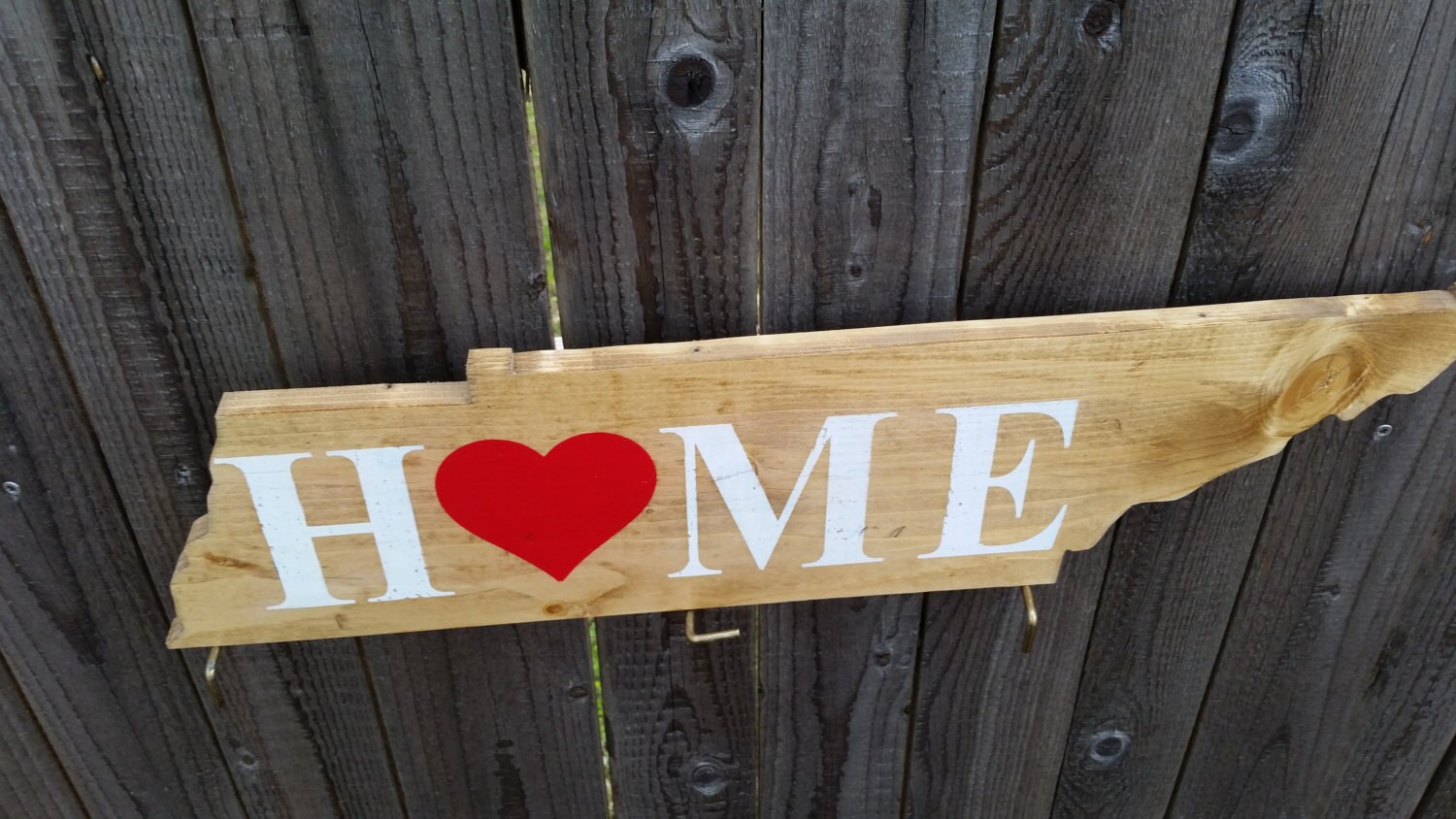 Wood signs Tennessee wood cutout Tennessee sign by ChristysKorner