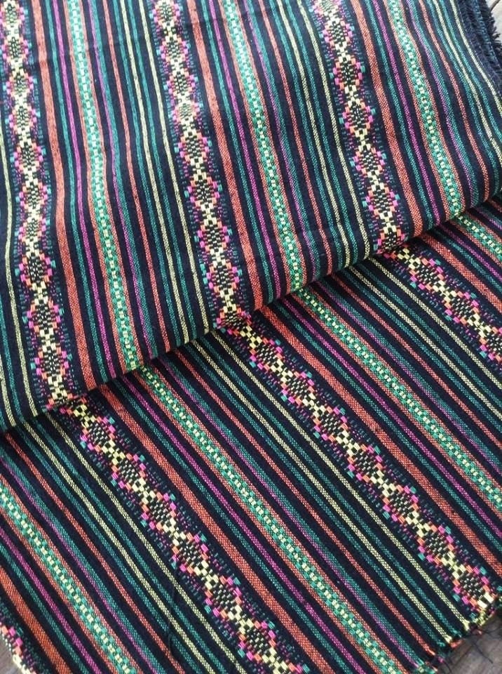 Tribal Fabric Striped Fabric Ethnic Fabric Native Fabric Boho