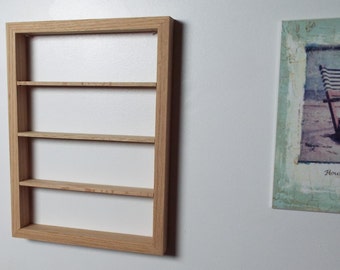 Pine Model Paint Storage Shelf 4 Shelf by myshelfguy on Etsy