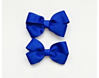 Blue ribbon bows | Etsy