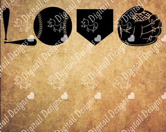 Softball svg | Etsy