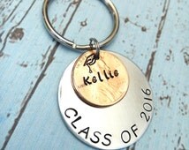 Unique senior keychains related items | Etsy