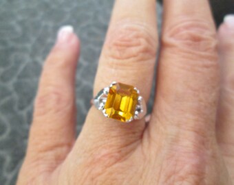 November birthstone ring | Etsy