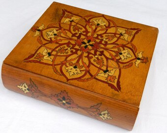 Slotted wood box | Etsy