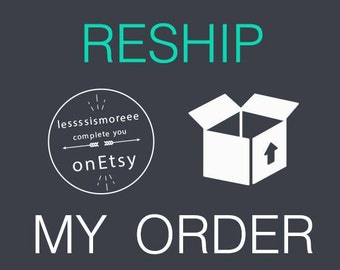 Reship the package | Etsy