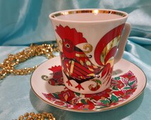 Unique rooster coffee mug related items | Etsy