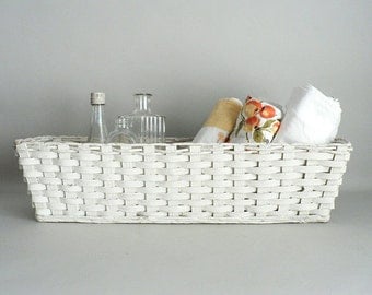 Long narrow basket | Etsy