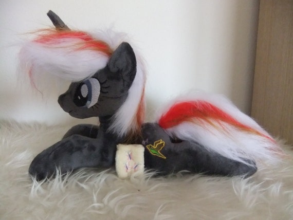MLP-Plush Velvet Remedy Fallout Equestria Custom Pony