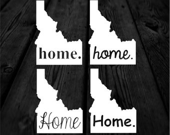 Idaho vinyl decal | Etsy