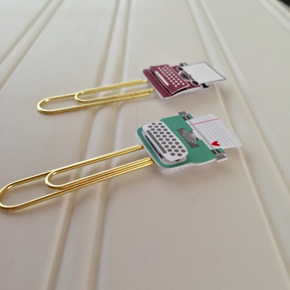3-D Typewriter Paper Clips