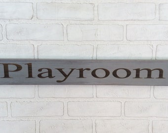 Playroom sign | Etsy