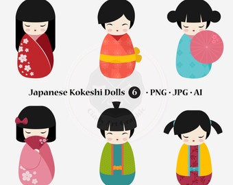 Japanese clip art | Etsy