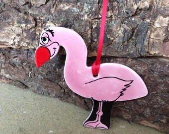 Ceramic flamingo | Etsy