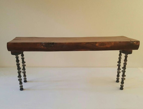 Items similar to Rustic camshaft coffee table on Etsy