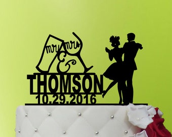 Dancer cake topper | Etsy