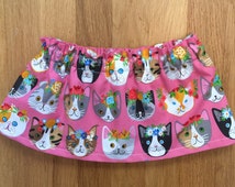 Unique cat skirt related items | Etsy