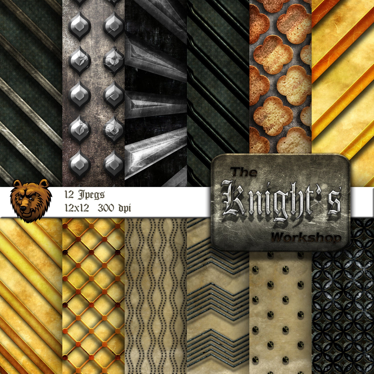Medieval digital paper digital download background digital