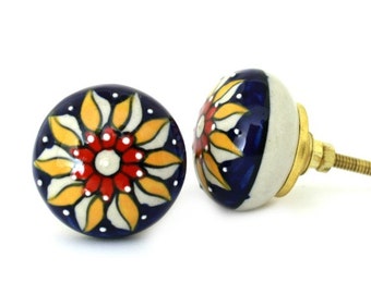 Sunflower knobs | Etsy