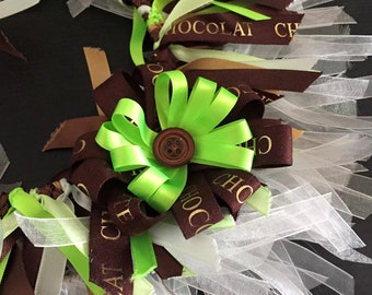 Unique chocolate ribbon related items | Etsy