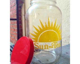 Unique sun tea jar related items | Etsy