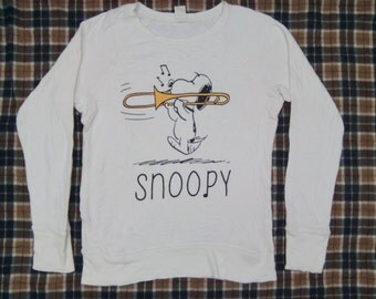 Snoopy sweater | Etsy