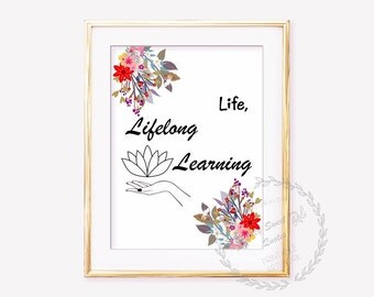 Education quote | Etsy