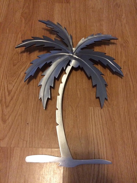 Stainless Steel Metal Palm Tree