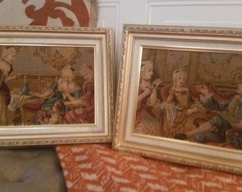 Victorian tapestry | Etsy