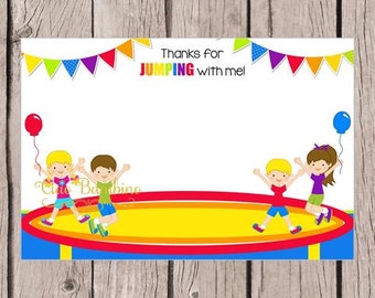 Sky zone invitation | Etsy