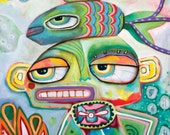 Items similar to Totem Art Print on Etsy