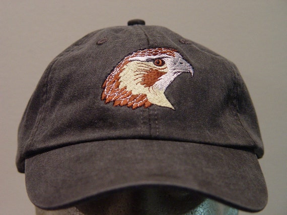 RED-TAILED HAWK Bird Hat One Embroidered Wildlife Cap