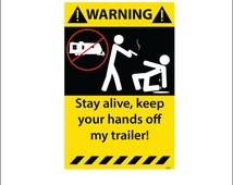 Unique trailer decal related items | Etsy