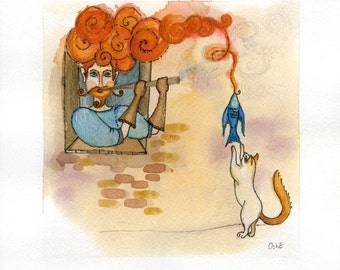 Peinture humoristique | Etsy