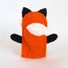 Fox finger puppet pattern puppet pattern fox by KendrickStorytime
