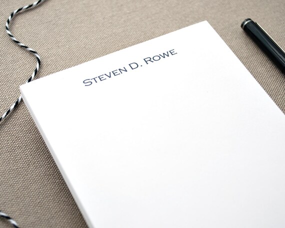 Custom Notepad with Name / Professional Small Notepad with