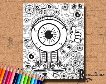 INSTANT DOWNLOAD Coloring Page Video Game Controllers