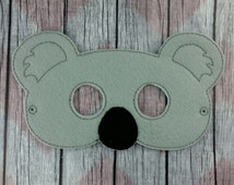 Unique koala mask related items | Etsy