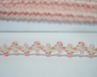 5 yards 100% Cotton Cream Rick Rack Trim Cotton Trims