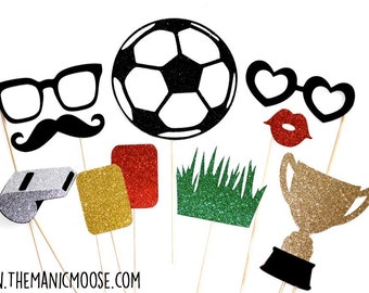 Photo Booth Prop Set Set of 3 Swim Goggles with by TheManicMoose