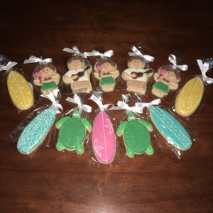 Sweet Sugar Cookies Baked With Aloha by ParadiseSweets on Etsy
