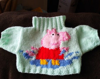 Pig sweater | Etsy