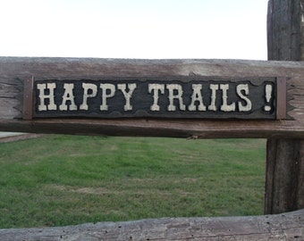 Happy trails to you | Etsy
